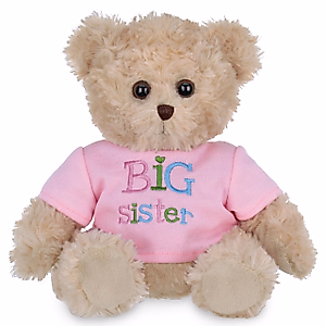 Bearington Ima Big Sister Teddy Bear, 12 Inch Big Sister Stuffed Animal