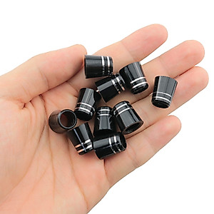 MTQY Golf Ferrule 10PCS Golf Iron Ferrules with Double Silver Rings for 0.335 Iron Shaft