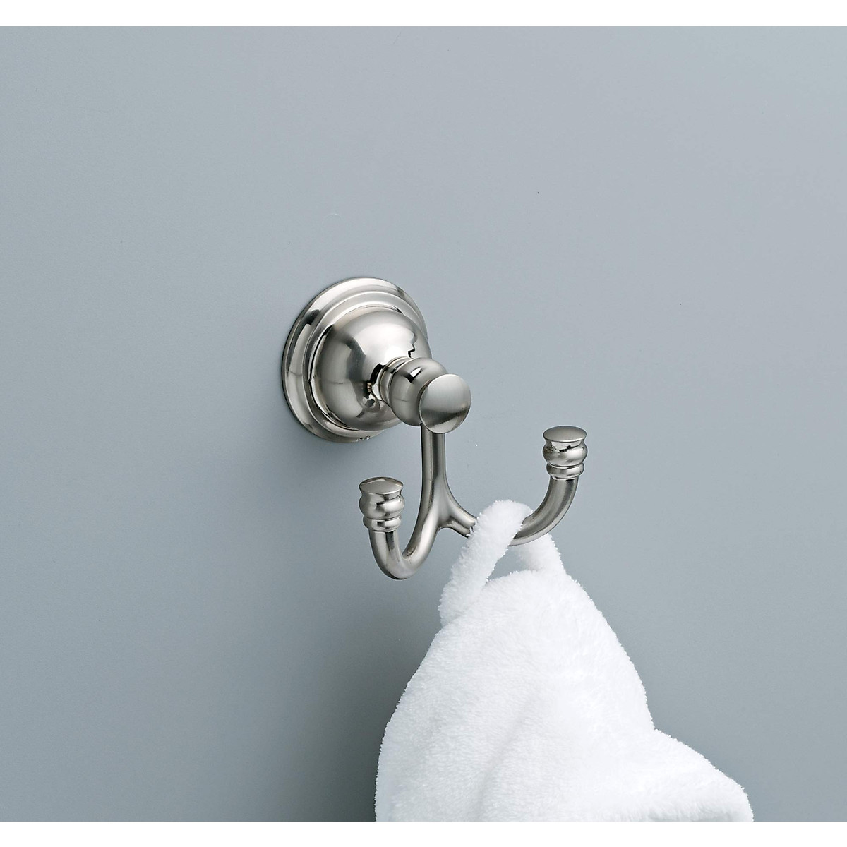 Delta Faucet AUB35-SN Aubrey Towel Hook, SpotShield Brushed Nickel
