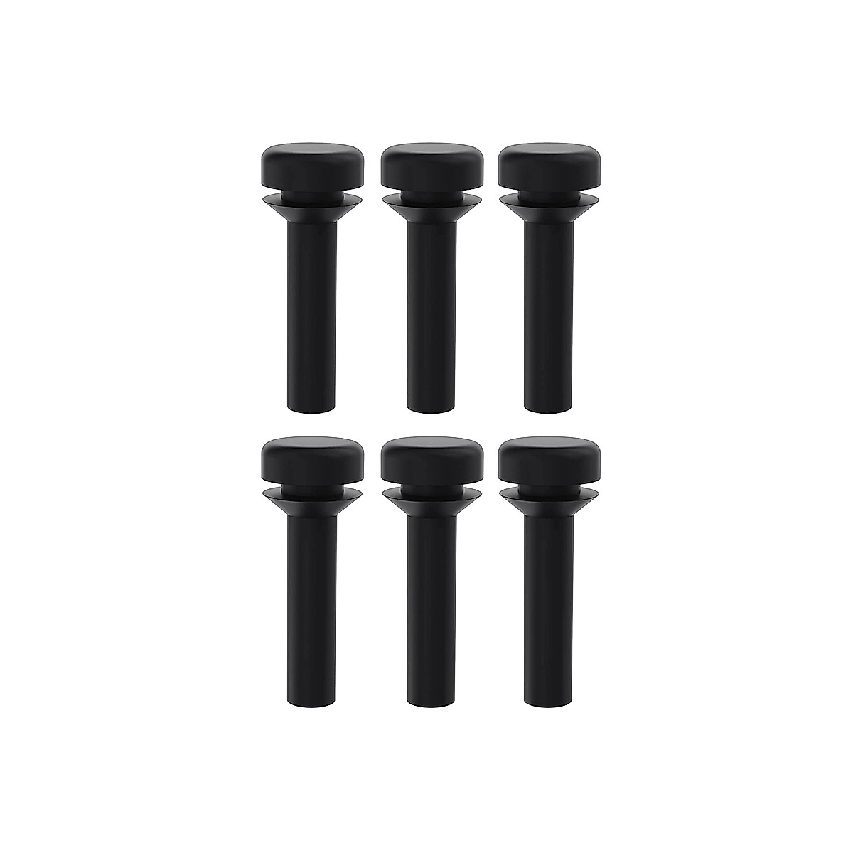 (6pcs) WB02X24790 Gas Stove Grate Bumpers Rubber Feet fits GE Range Burner Cafe Stove Top Cooktop Grate Pads Bumpers