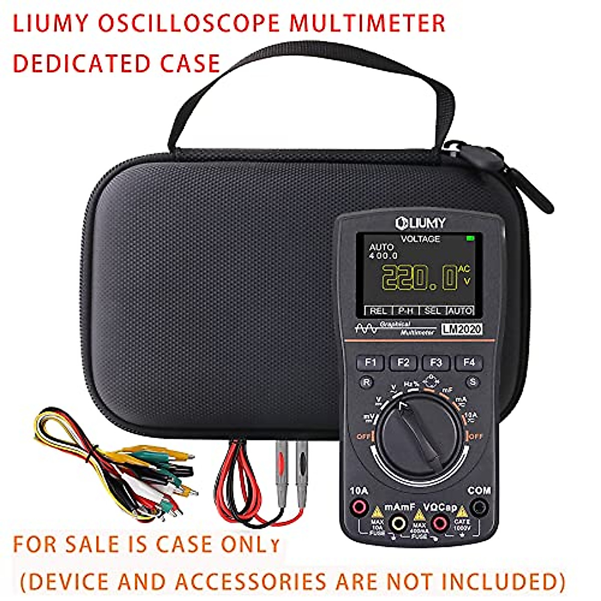 JINMEI Hard EVA Dedicated Case for LIUMY Oscilloscope Multimeter.