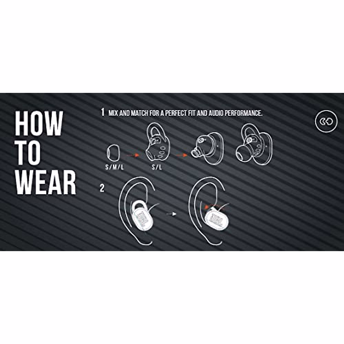 JBL Endurance Race Waterproof True Wireless Active Sport Earbuds, with Microphone, 30H Battery Life, Comfortable, dustproof, Android and Apple iOS Compatible (Blue)