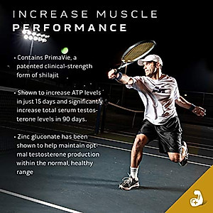 Testosterone Booster for Men | MuscleTech AlphaTest | Tribulus Terrestris & Boron Supplement | Max-Strength ATP & Test Booster | Daily Workout Supplements for Men, 120 Pills (Package May Vary)