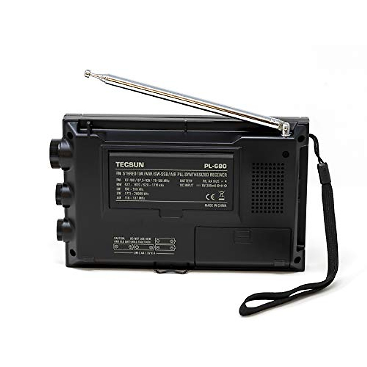Tecsun PL680 Portable Digital PLL Dual Conversion AM/FM/LW/SW and Air Band Radio with SSB (Single Side Band) Reception