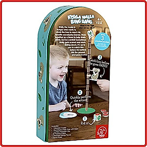 ROO GAMES Koala Walla Bing Bang - Fast-Paced, Active Dice Game - Get Children Up and Moving - Motor Skills Game for The Whole Family - for Ages 4+