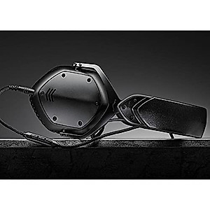 V-MODA Crossfade LP2 Vocal Limited Edition Over-Ear Noise-Isolating Metal Headphone - Matte Black