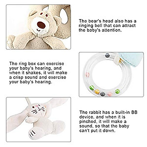 Yosoo Health Gear Comfortable Spiral Wrap Around Toy, Stuffed Toys Plush Soft Toys for Kids Car Seat