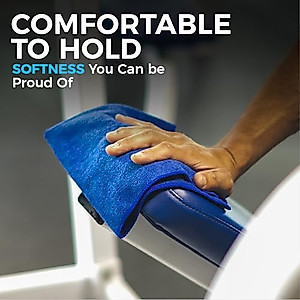 The Rag Company - All-Purpose Microfiber Terry Cleaning Towels - Commercial Grade, Highly Absorbent, Lint-Free, Streak-Free, Kitchens, Bathrooms, Offices, 300gsm, 12in x 12in, Green (12-Pack)