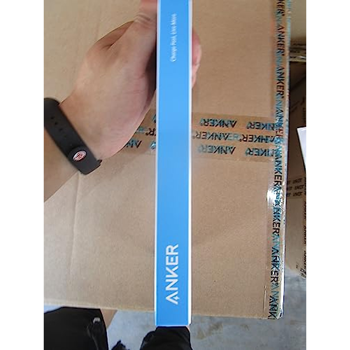 Anker Magnetic Battery (MagGo), 5,000 mAh Foldable Magnetic Wireless Portable Charger and USB-C for iPhone 15/15 Plus/15 Pro/15 Pro Max, iPhone 14/13 Series（Misty Blue）