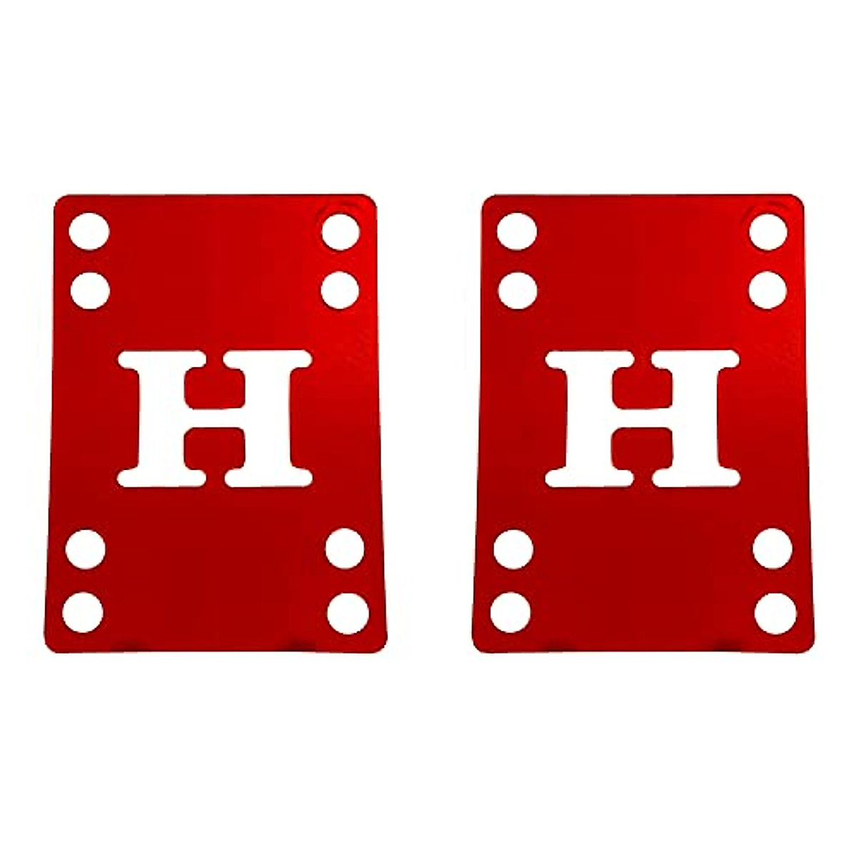 Dime Bag Hardware Skateboard 2 RED Riser Pads 1/8 in Skateboards