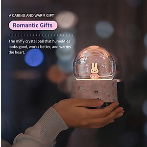 Miffy Crystal Ball Mist Humidifier - Romantic Gift Choice(Pink)