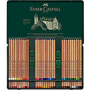 Faber-Castel Pitt Pastell Colouring Pencil Set of 60, 60 Count (Pack of 1), Assorted