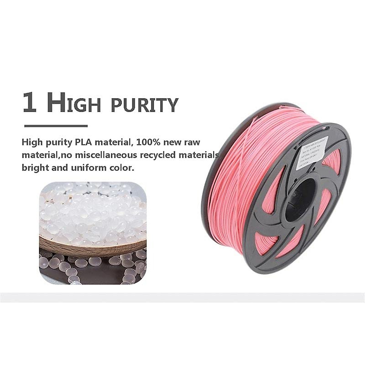 KXDFDC 350 Meters 3D Printing Materials PCL 1.75mm Diameter 3D Pen/3D Printer Filament ( Color : A )