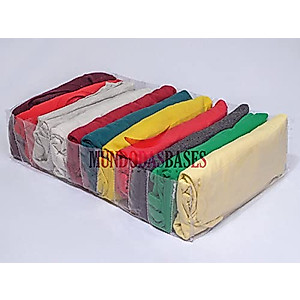 Mundo das Bases Organizer Closet Storage Solution Made of Flexible, Clear Plastic and Eleven Dividers for Clothes, Underwear and T-shirts (transparent 11 dividers)