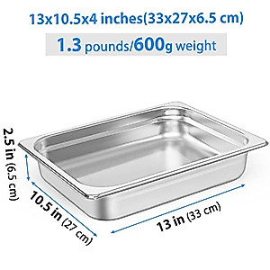 Shallow Travel Litter Box for Cats, Stainless Steel Litter Box for Cat Crate, Cat Playpen, Cat Kennel, Cage, Cat House (4 Quarts)