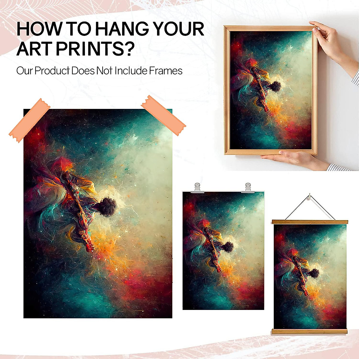 Jimi Hen drix Poster Music Posters for Room Aesthetic, Wall Art Room Decor Merch Stuff Prints for Fans Unframe 12x18inch