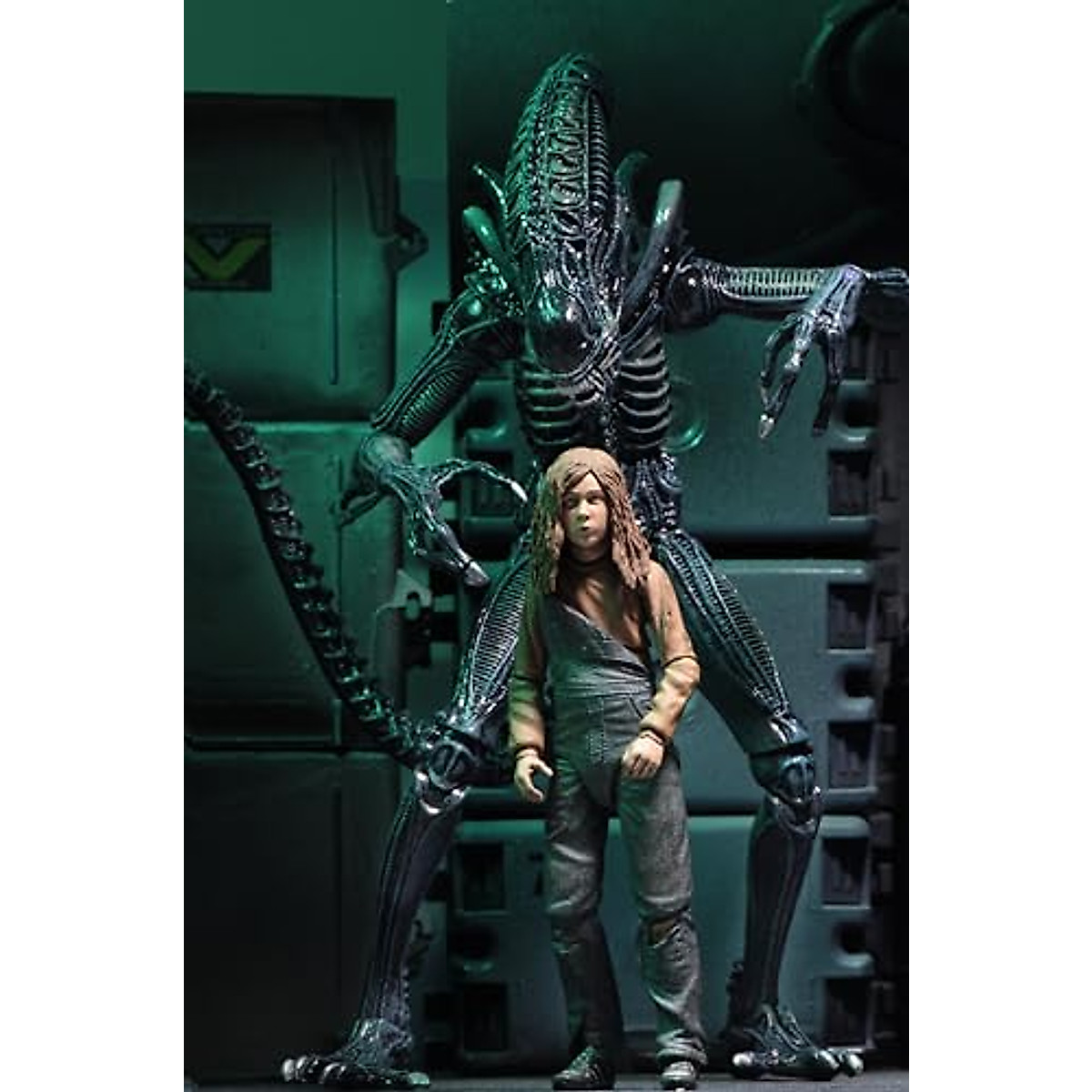 NECA - Alien- 7" Scale Action Figures - Ultimate Warrior - (1986) Blue Alien