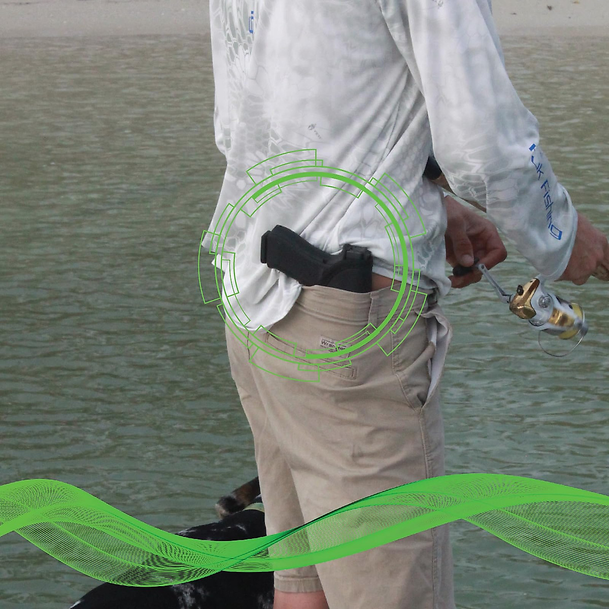 Sticky Holsters Concealment Holster for Men and Women - OR-11 - Fits Glock 41, 34, 35; Springfield XD-M 5.25 and Similar with Optic Setups - Ambidextrous - IWB/Pocket Carry