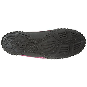 Womens Water Shoes Aqua Socks Pool Beach ,Yoga,Dance and Exercise (8, Fuchsia/Pink 1185L)
