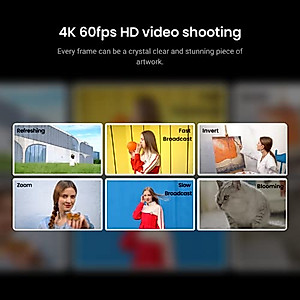 ZTE Axon 40 Pro Cellphone - 5G Unlocked Smartphone, 108MP Quad-Camera, Qualcomm Snapdragon 870, 144Hz 6.67”AMOLED Screen, 65W Quick Charge Android Phone w/ 5000mAh Battery,12+256GB, US Version, Aqua