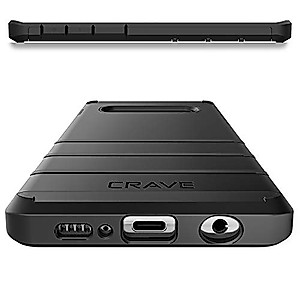 S10 Case, Crave Strong Guard Heavy-Duty Protection Series Case for Samsung Galaxy S10 - Black