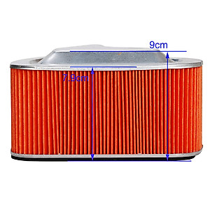 HIFROM Air Filter Element Cleaner replacement for Honda VTX1800 VTX1800C VTX1800F VTX1800N VTX1800R VTX1800S Engine 2002-2008 Replace 17213-MCH-000，Air Filter Cleaner (Pack of 1)