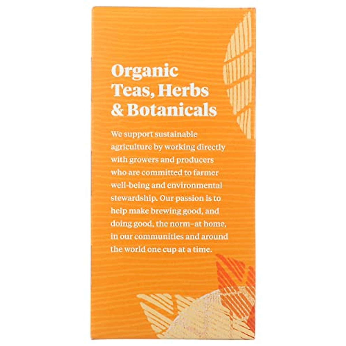 Allegro Tea, Organic Decaf Ginger Peach Black Tea Bags, 20 ct