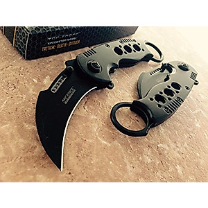 TAC-FORCE Spring Assisted G'Store Opening Knives Black KARAMBIT CLAW Rescue Pocket Knife 6 product ratings