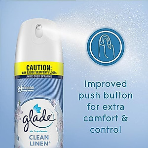 Glade Air Freshener Room Spray, Clean Linen, 8.3 oz