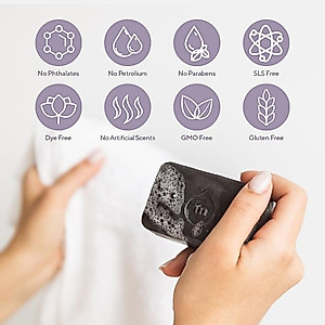 Marie Originals Eczema Face Soap Body Wash Bar – All Natural Psoriasis, Dermatitis Treatment for Dry Itchy Flaky Skin Relief – Gentle Detoxifying, Healing, Anti-Itch, Cleansing Skincare (Pack of 1)