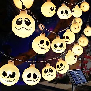 Dontsri Solar Powered Xmas Lights, 8 Modes, 30 LEDs, Waterproof, Auto On/Off, Long Lasting, Outdoor Use
