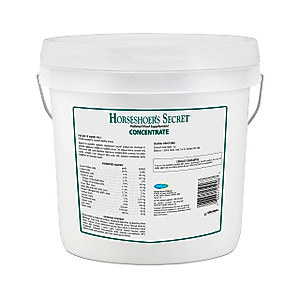Farnam Horseshoer's Secret Pelleted Hoof Supplements Concentrate, Economic formula with 25 mg. of biotin per 2 ounce serving, 11.25 lb, 90 day supply