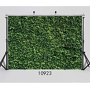 SJOLOON Green Leaves Backdrop Grass Backdrop Natural Green Lawn Party Photography Backdrop Birthday Newborn Baby Lover Wedding Photo Studio Props 10923 (8x6FT)