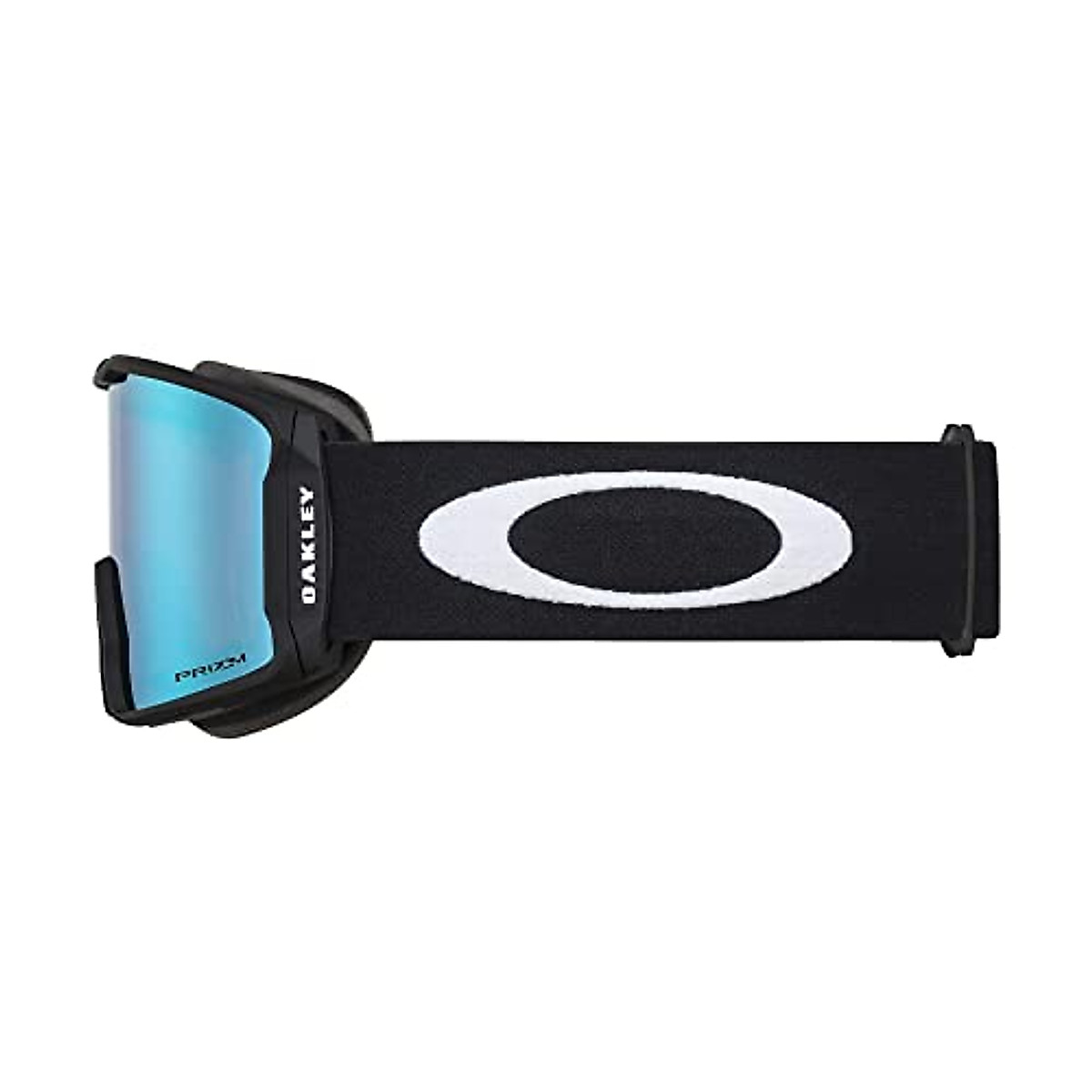 Oakley Line Miner Snow Goggle (Matte Black Frame/Prizm Sapphire Iridium Lens) with Large Goggle Soft Case