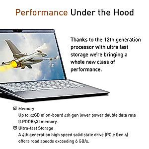 VAIO SX14 - Intel Core i7-1260P | 16GB Memory (RAM) | 512GB PCIe SSD | Windows 11 Pro | 14" FHD (1920 x 1080) Touchscreen | Fine Black | Made in Japan | VJS145X0311B