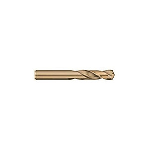 RedLine Tools - 1/4 (.2500) Mechanics Length Drill Bit (Pack of 12), Straw Finish, 1.3750 Flute Length, 2.5000 OAL - RD42216