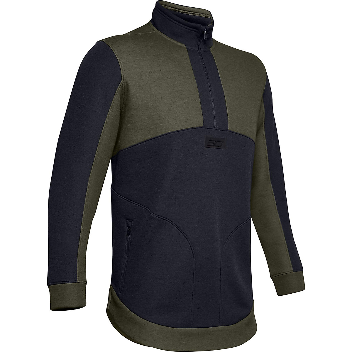 Under Armour Sc30 Warmup Jacket, Guardian Green (315)/Black, Large