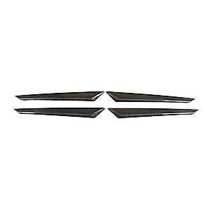 ROJAX Interior Trim Panel Fit for Maserati Ghibli 2014-2019 Interior Door Panel Cover Real Carbon Fiber Modification Automotive Sticker Car Accessories Interior Package
