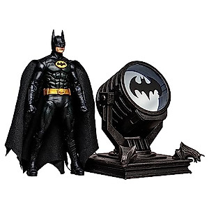 McFarlane Toys - WB 100 DC Multiverse Batman The Ultimate Movie Collection 7in Figure 6pk, Gold Label, Amazon Exclusive