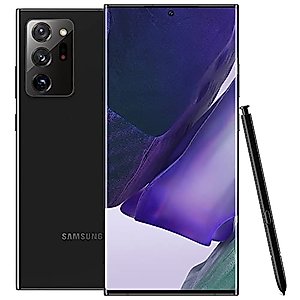Samsung Electronics Galaxy Note 20 Ultra 5G Factory Unlocked Android Cell Phone | US Version | 512GB of Storage | Mystic Black (Renewed)