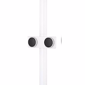 Whitmor Magnetic Laundry Valet Hanging Rod - White