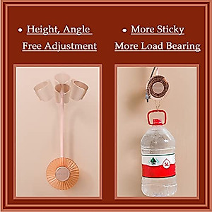 HZWZ Hair Dryer Holder Wall Mounted,Self Adhesive Blow Dryer Holder with Wire Organizer,Hair Dryer Lazy Bracket,Hair Dryer Holder Compatible with Most Hair Dryers