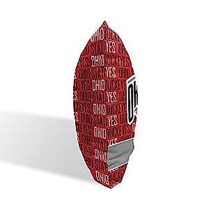 Ohio State Buckeyes Name Pattern Throw Pillow | Personalized | Custom