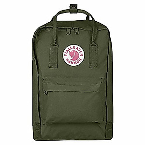 FJÄLLRÄVEN Kånken Laptop, Deep Forest, 28 x 16 x 40 cm/15 Litre