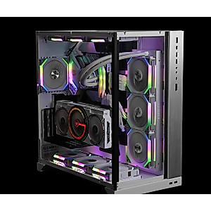 Lian Li UNI FAN SL120 Single Pack White Without Controller ( Compatible with Lian Li SL120 3 pack or SL140 2 pack only), Black