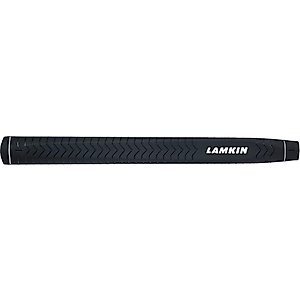 Lamkin Deep Etched Paddle Putter Grip (Black, 58R, 81G) Golf