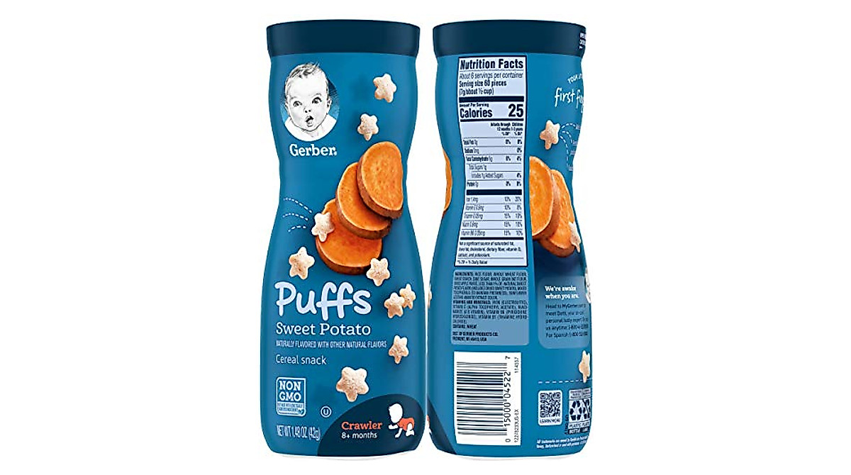 Gerber Puffs: Whole Grain Baby Snacks & Finger Food