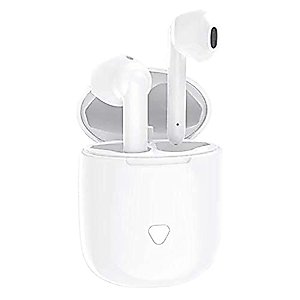 SoundPEATS Dual Dynamic Drivers Wireless Earbuds, Bluetooth 5.0 Headphones with Dual Crossovers, APTX Audio CVC Noise Cancellation Built in Mic, in-Ear Earphones with Charging Case, 27 Hours Playtime