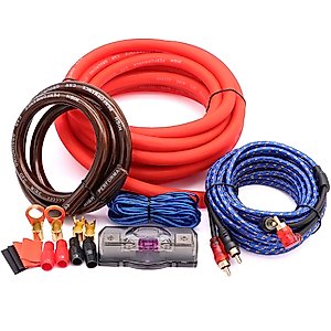 0 Gauge Car Amp Wiring Kit A Car Amplifier Installation Wiring Helps You Make Connections and Brings Power to Your Radio, Subwoofers Speakers