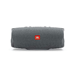 JBL Charge 4 Portable Waterproof Wireless Bluetooth Speaker - Grey (Renewed)